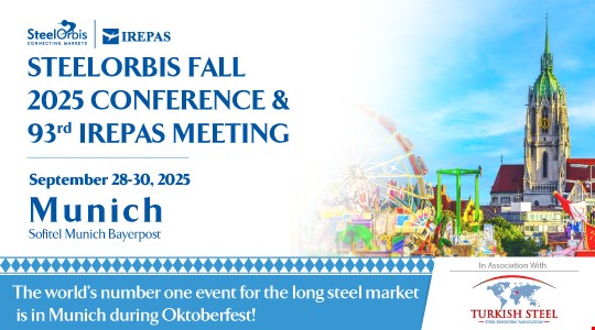 Turkish Steel - Steelorbis Fall 2025 Conference & 93rd Irepas Meeting